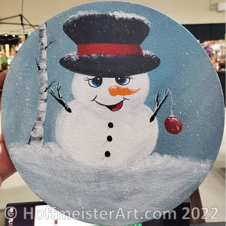 "Frosty the Snowman" Original Painting – Hoffmeister Art