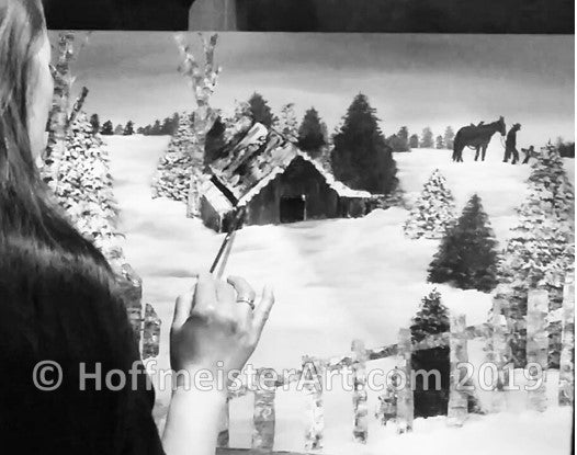 "LKH" Original Painting – Hoffmeister Art