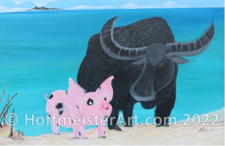 "Match Made In Heaven" Original Painting – Hoffmeister Art